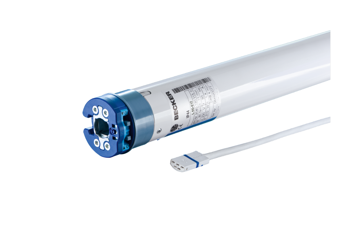 BECKER - Moteur tubulaire D58mm avec fin de course électronique (230V ...